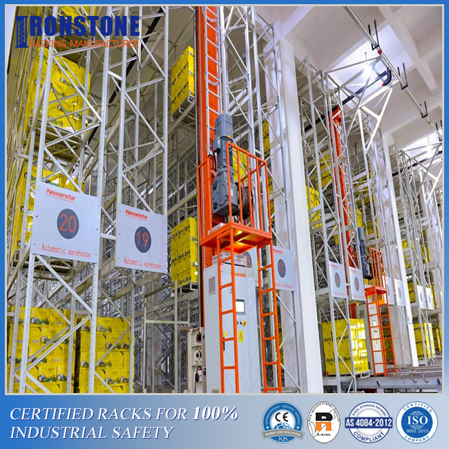 ASRS Crane Racking ระบบจัดเก็บอัจฉริยะสำหรับคลังสินค้าที่ใช้งานตลอดทั้งปี