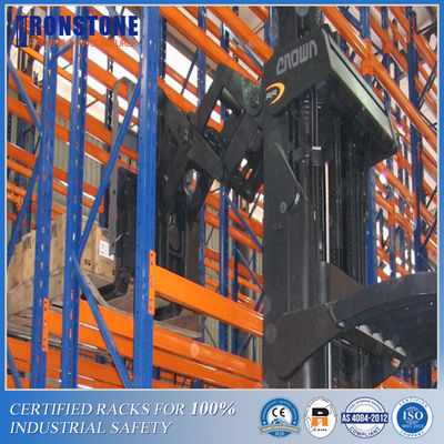 Heavy Duty Industrial Double Deep Pallet Racking สำหรับจัดเก็บสินค้า